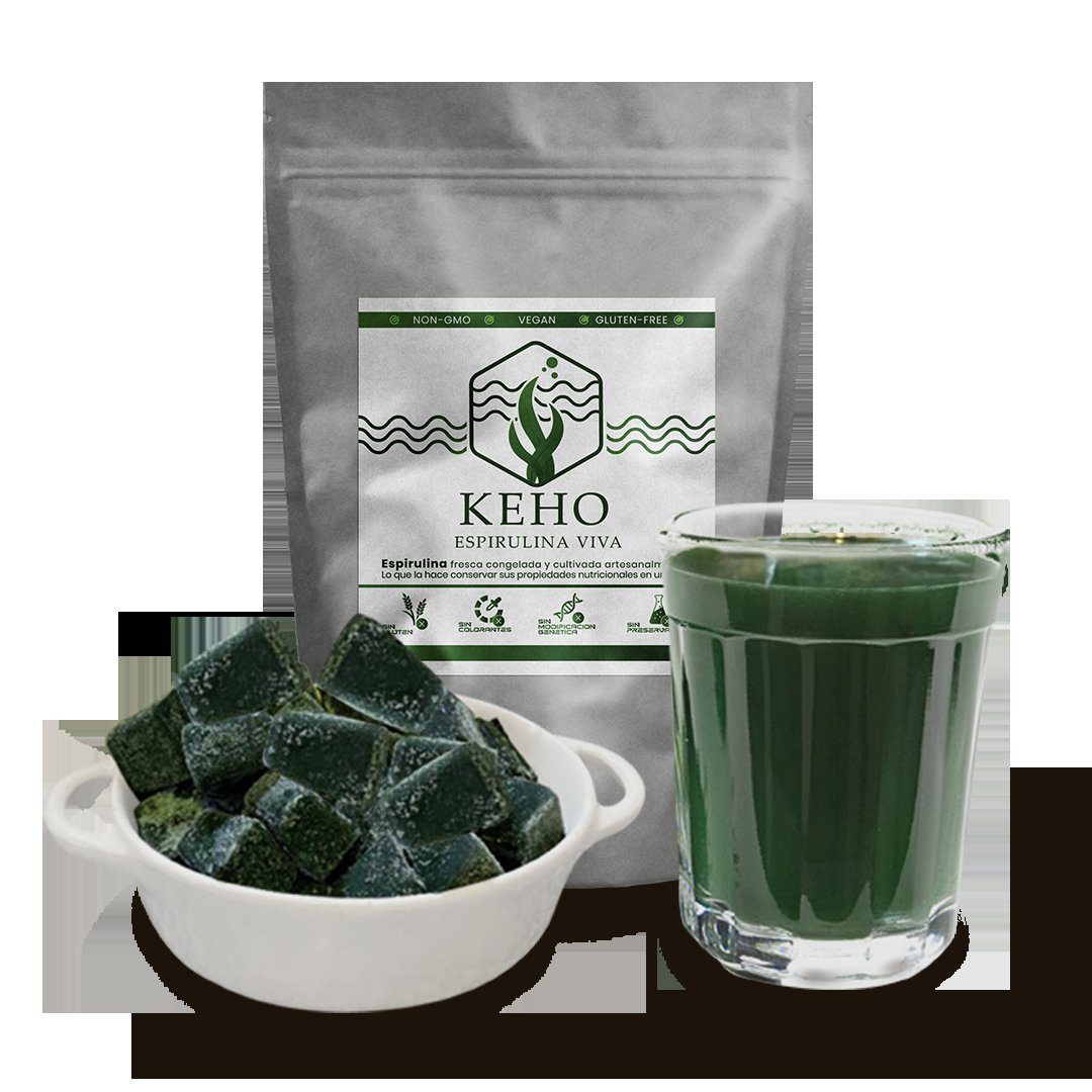 Keho Espirulina Viva – Keho - Salud Holistica - Fungis & Espirulina