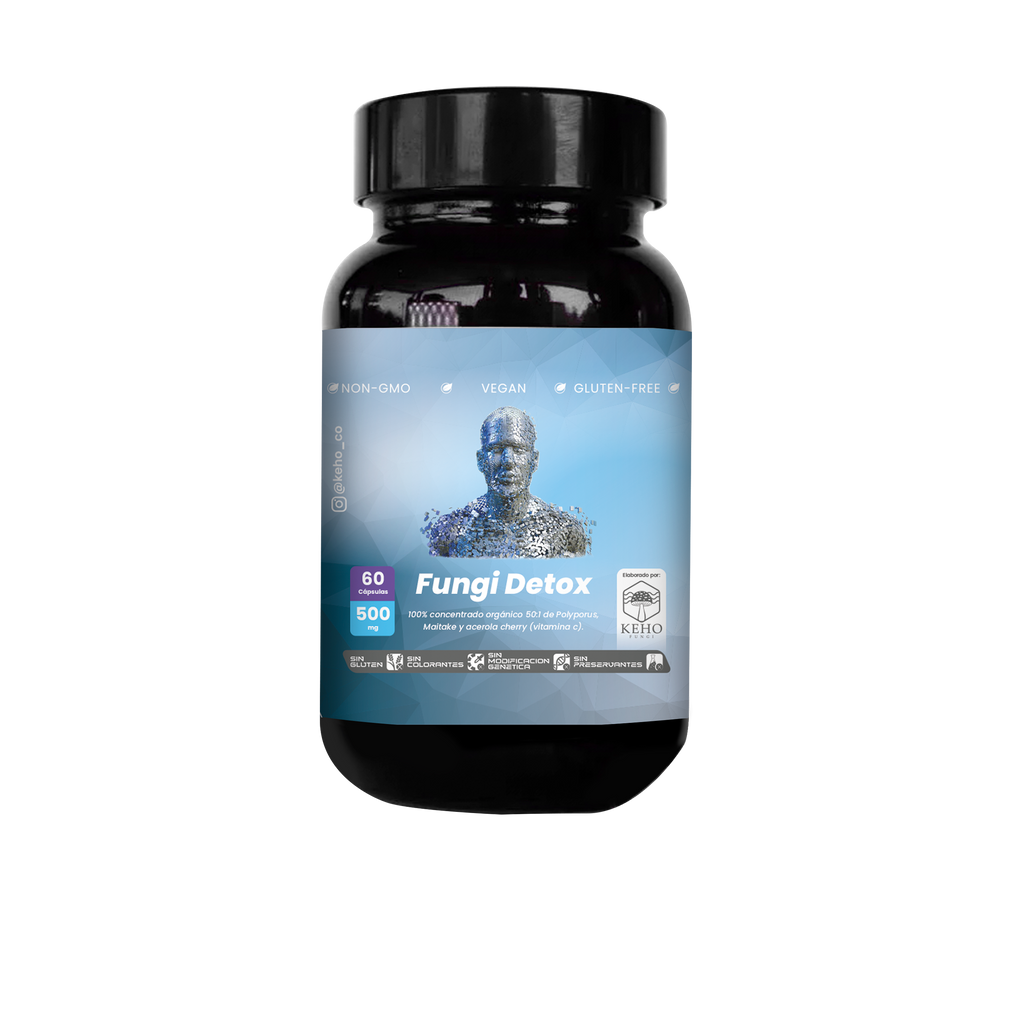 Fungi Detox – Keho - Salud Holistica - Fungis & Espirulina