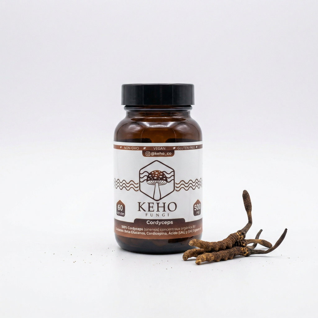 Cordyceps Sinensis Doble Extracto Seco 50:1 en Cápsulas – Keho - Salud ...