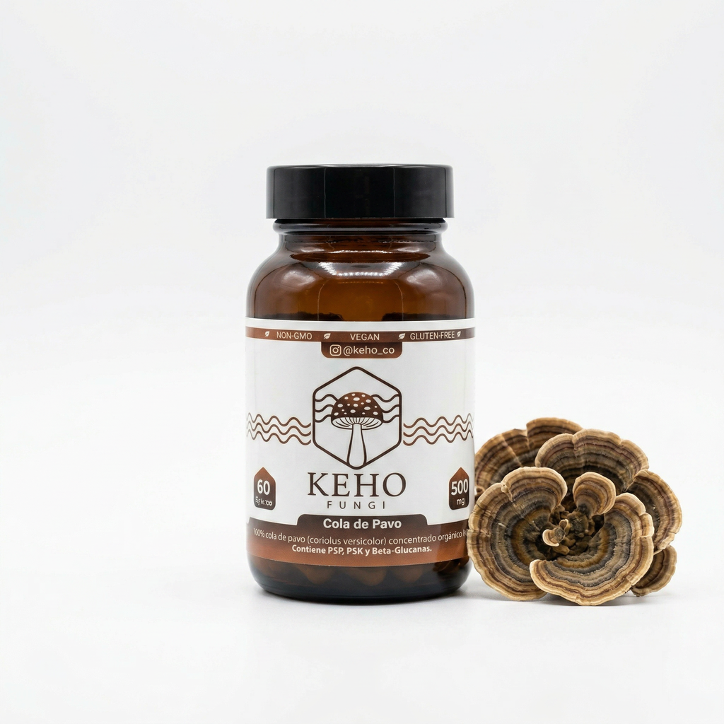 Cola de Pavo Doble Extracto Seco 50:1 en Cápsulas – Keho - Salud ...